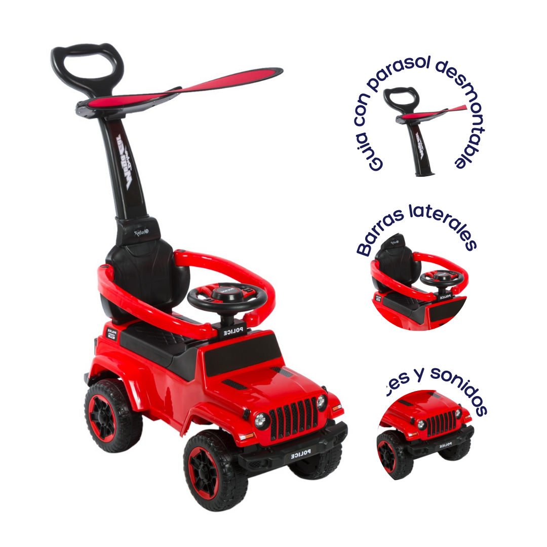 CARRO MONTABLE BUGGY EB353 ROJO EBABY