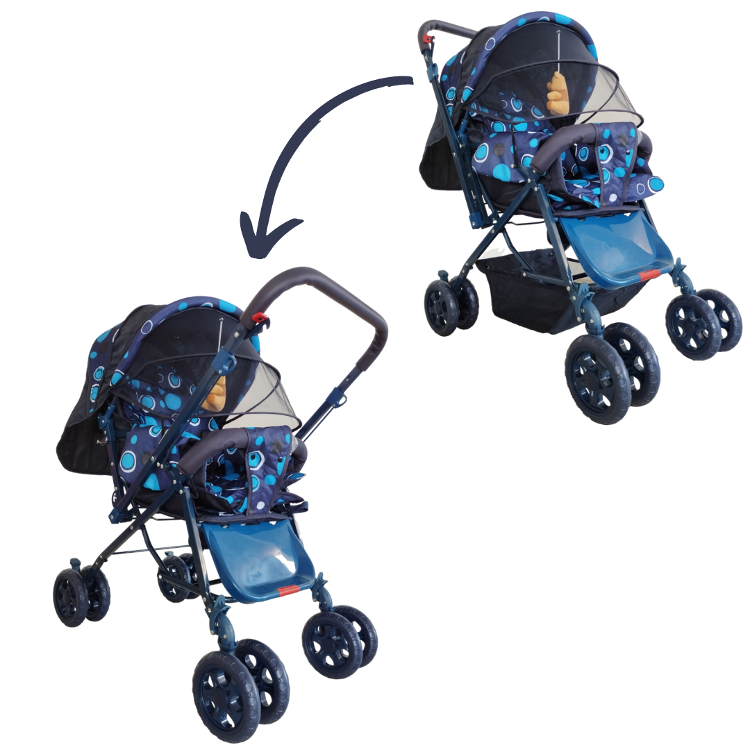 Coche Reversible 8008-3 Baby Kays Bolas