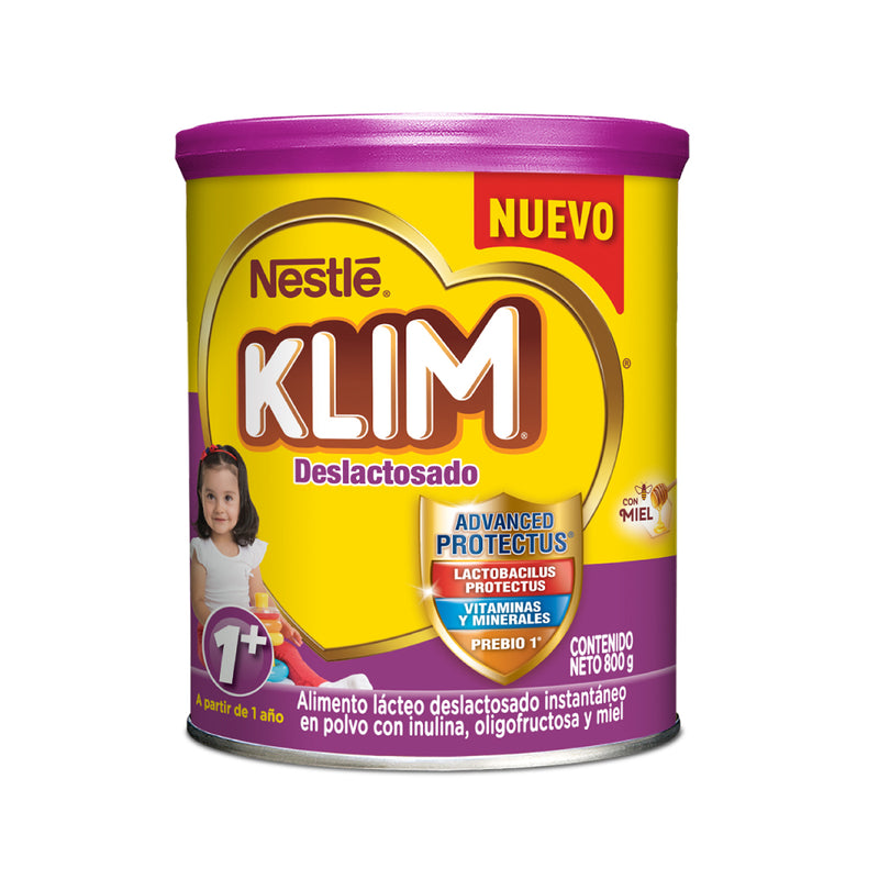 Leche Klim 1+ Deslactosada X800Gr Nestle